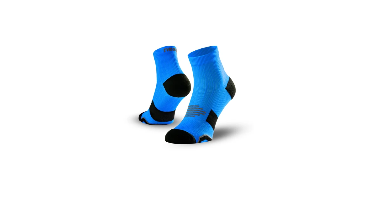 Seamless running socks RMN Blue - Nessi Sportswear