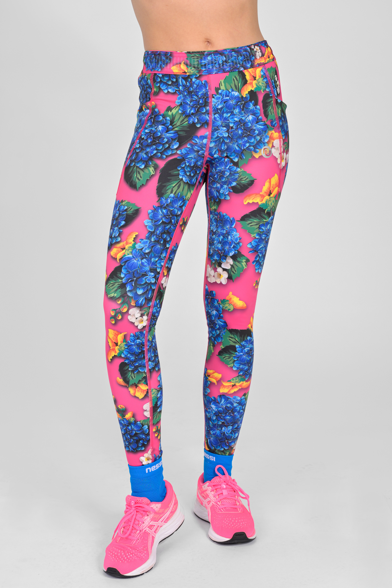 Dual Space leggings with side pockets Fiorelle - Nessi Sportswear