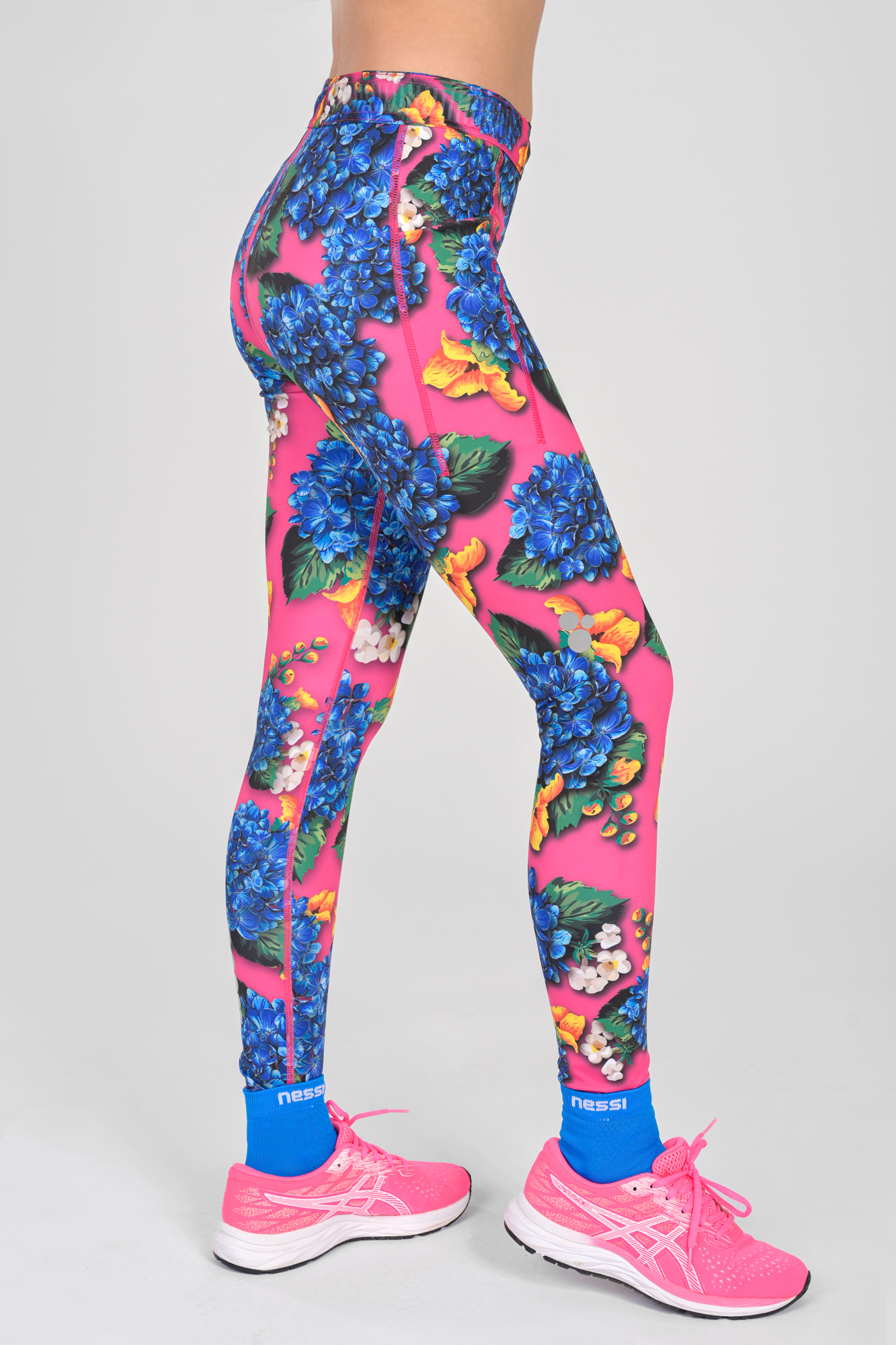 Dual Space leggings with side pockets Fiorelle - Sample - Nessi Sportswear